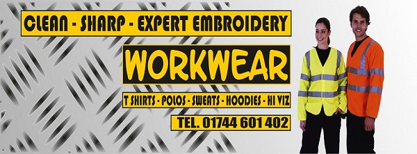 post banner workwear - Rocket Embroidery Ltd